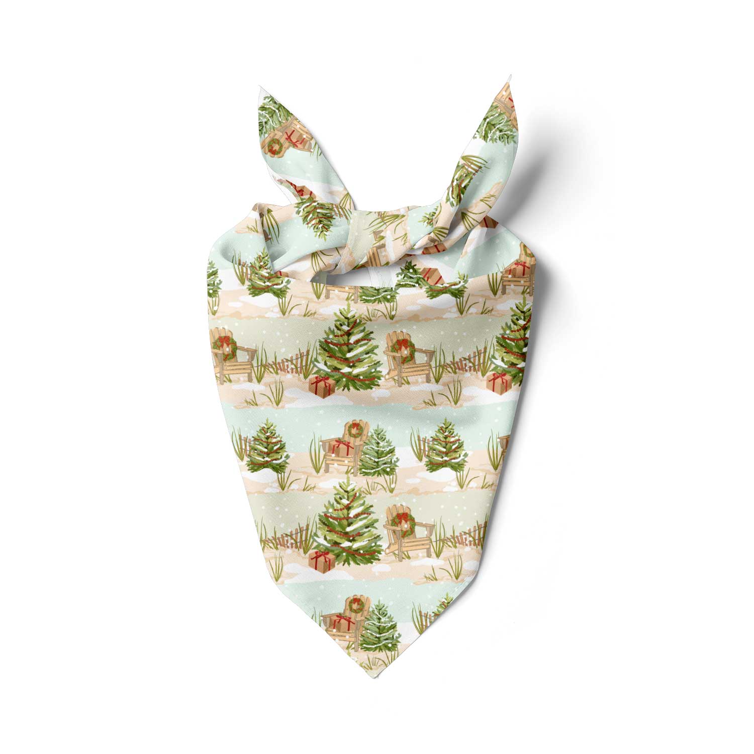 Beachy Christmas Bandana – Ferry Fancy