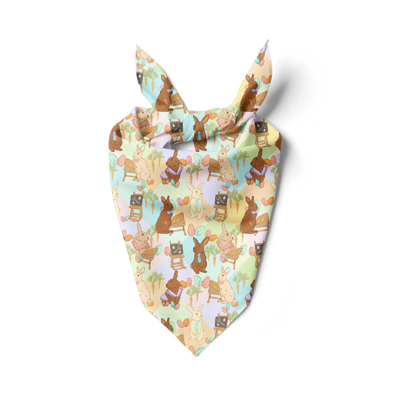 Chocolate Bunnies Bandana – Ferry Fancy