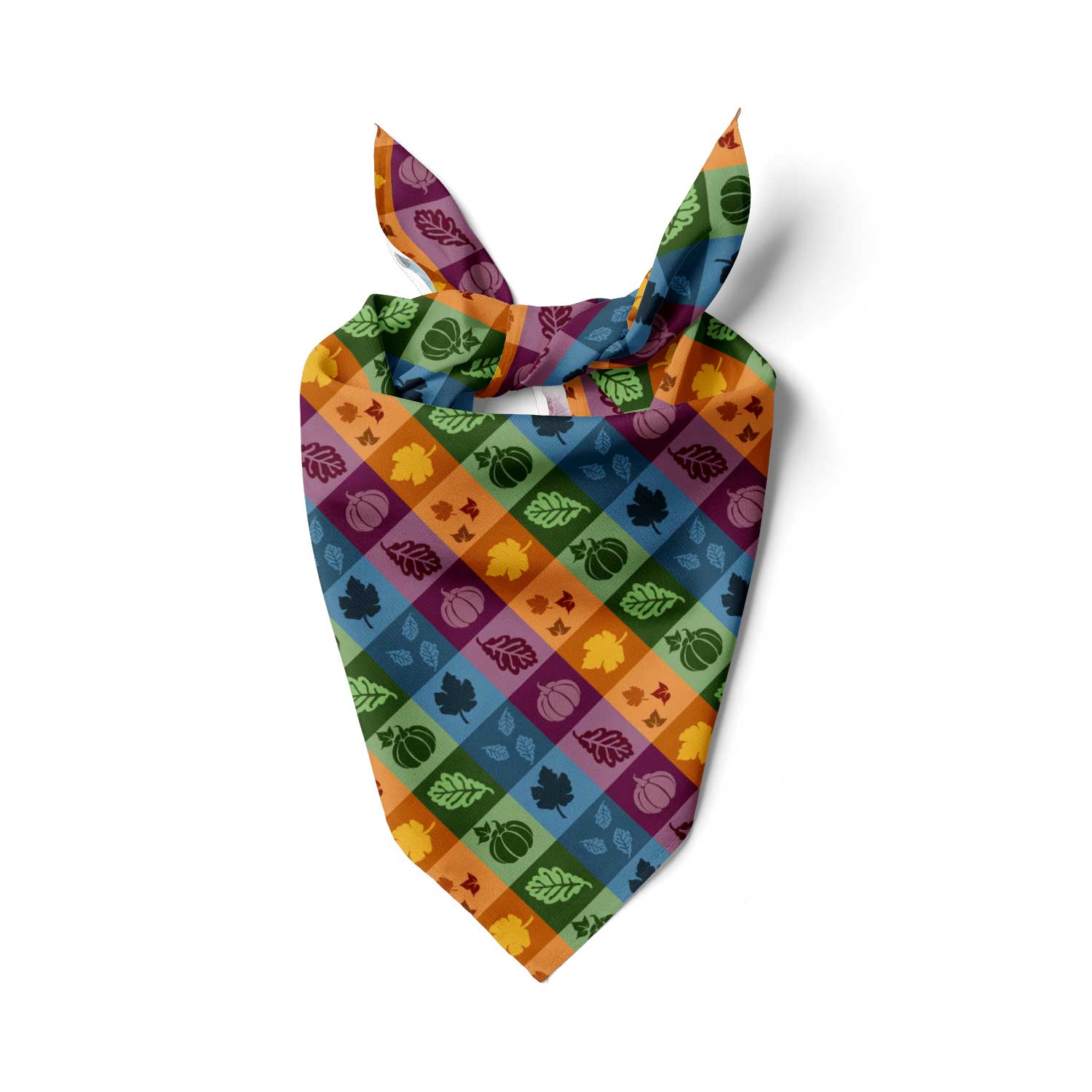 Fall Gingham Bandana – Ferry Fancy