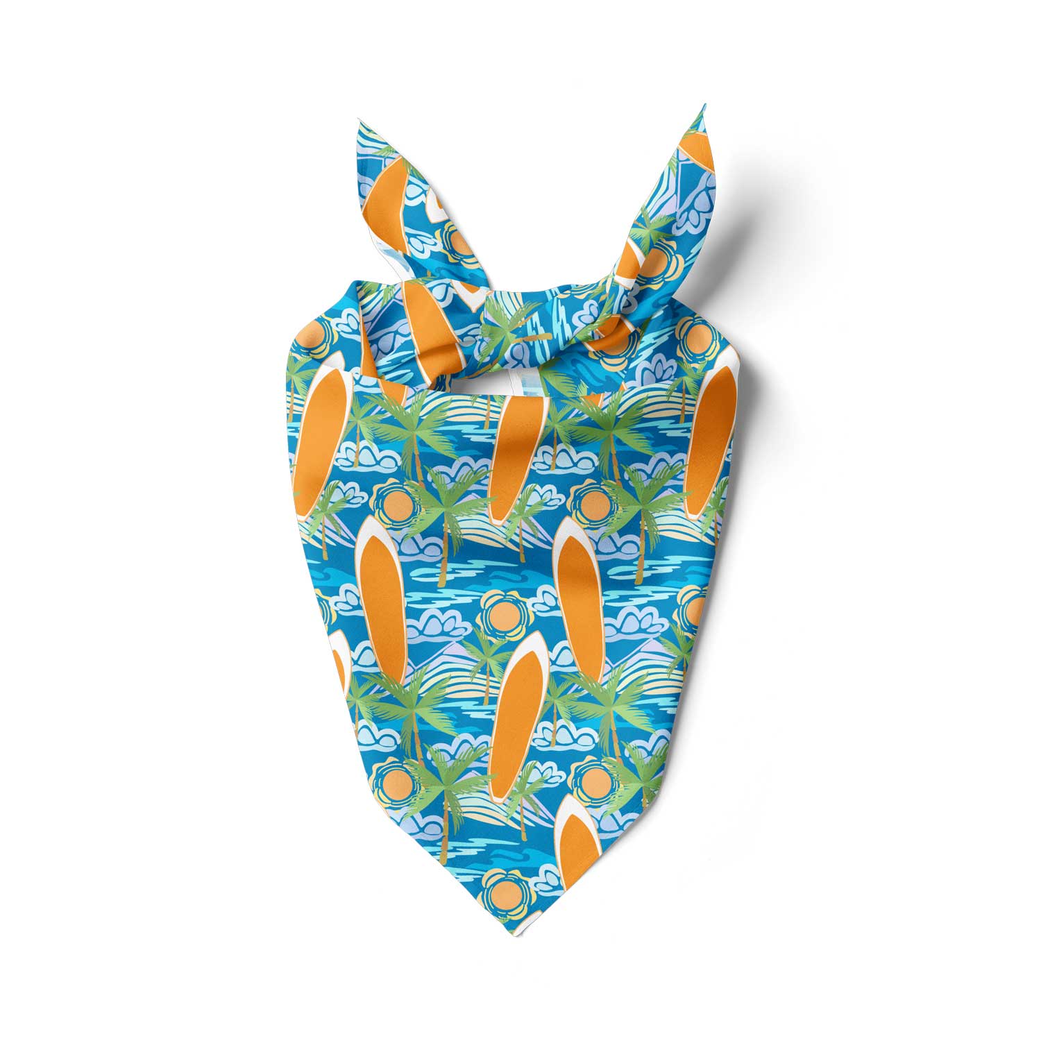 Linear Surf Scenes Bandana – Ferry Fancy