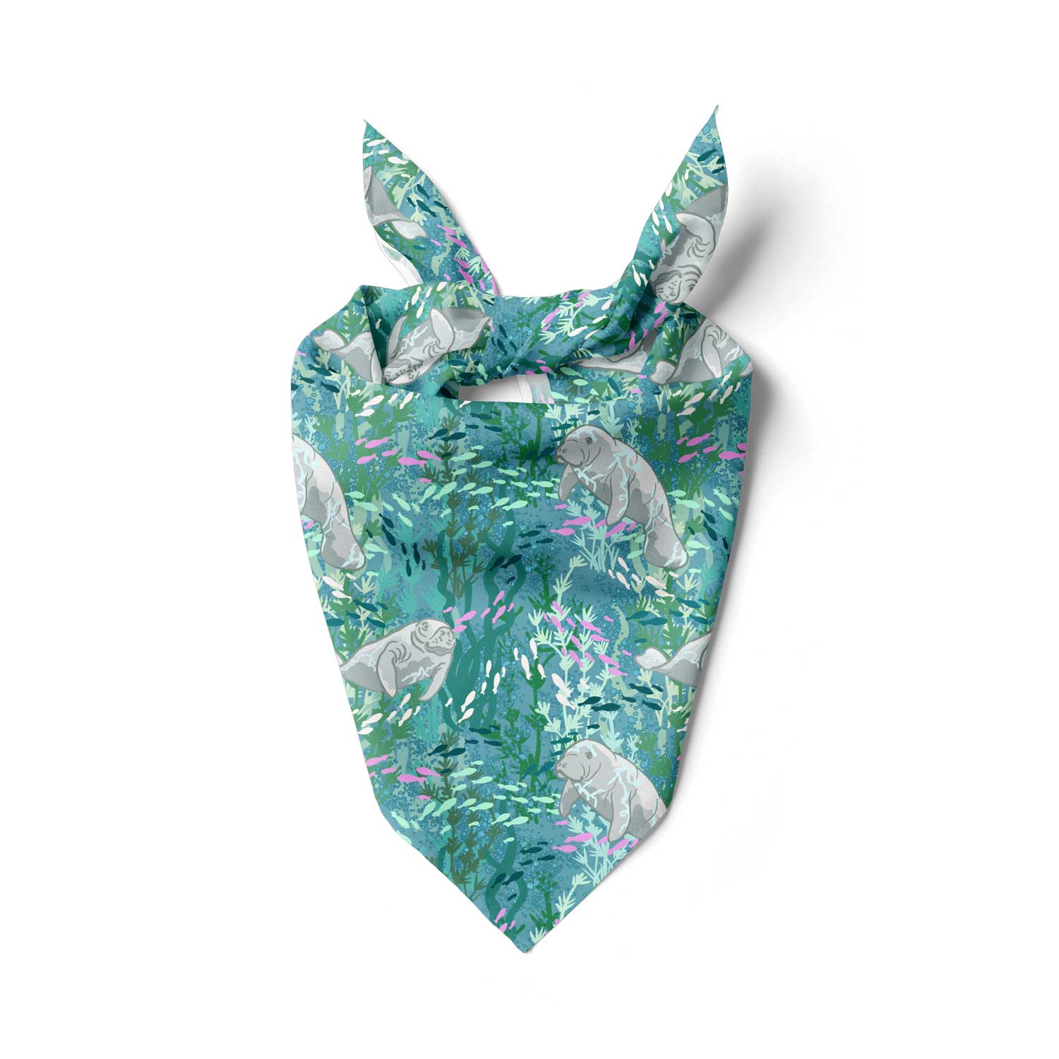 Manatee Heaven Bandana – Ferry Fancy