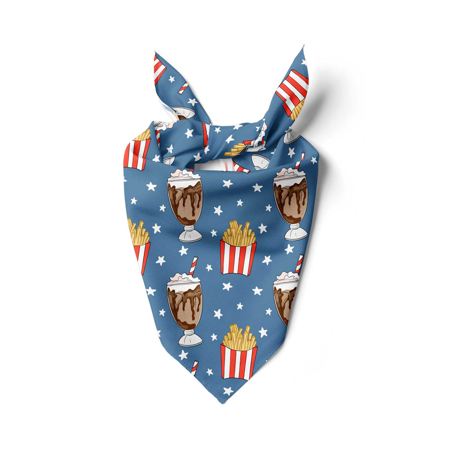 Milkshake and Fries Bandana – Ferry Fancy