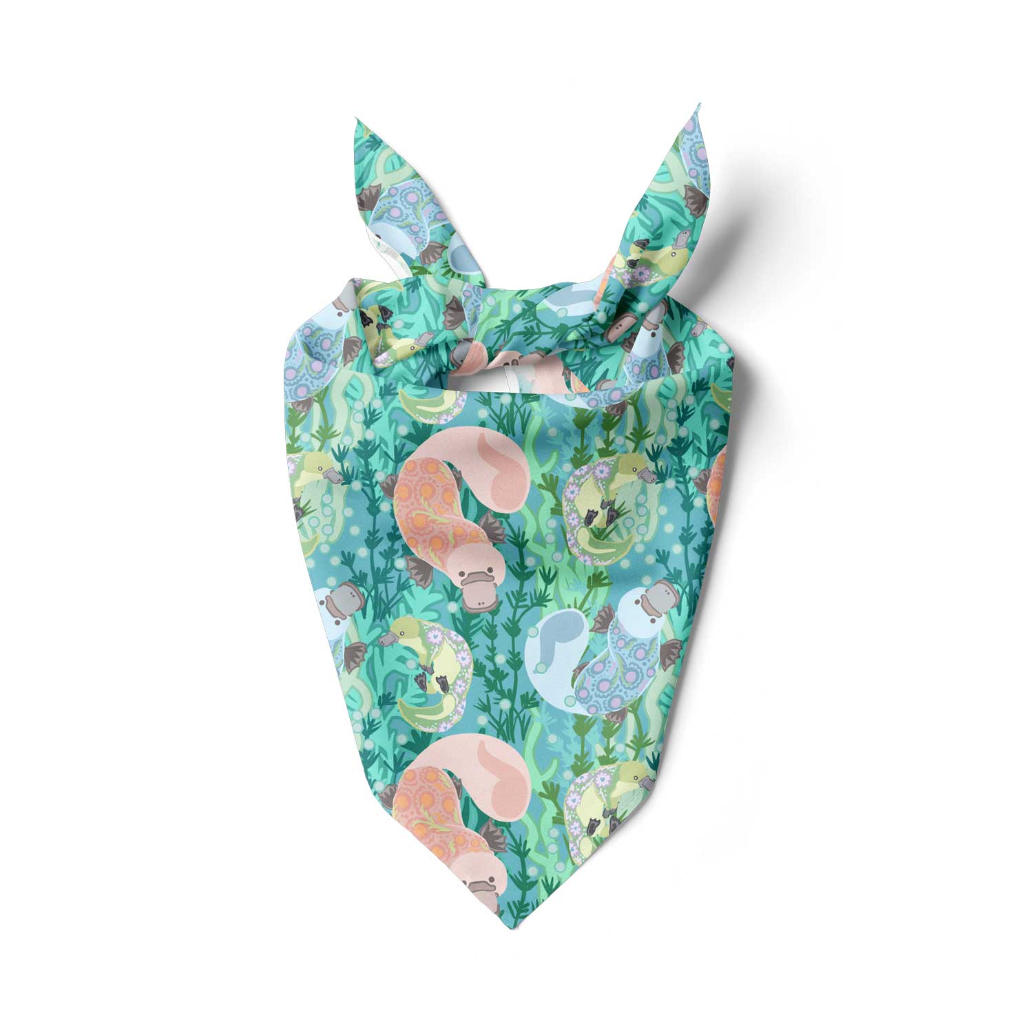 Paisley the Platypus Bandana – Ferry Fancy