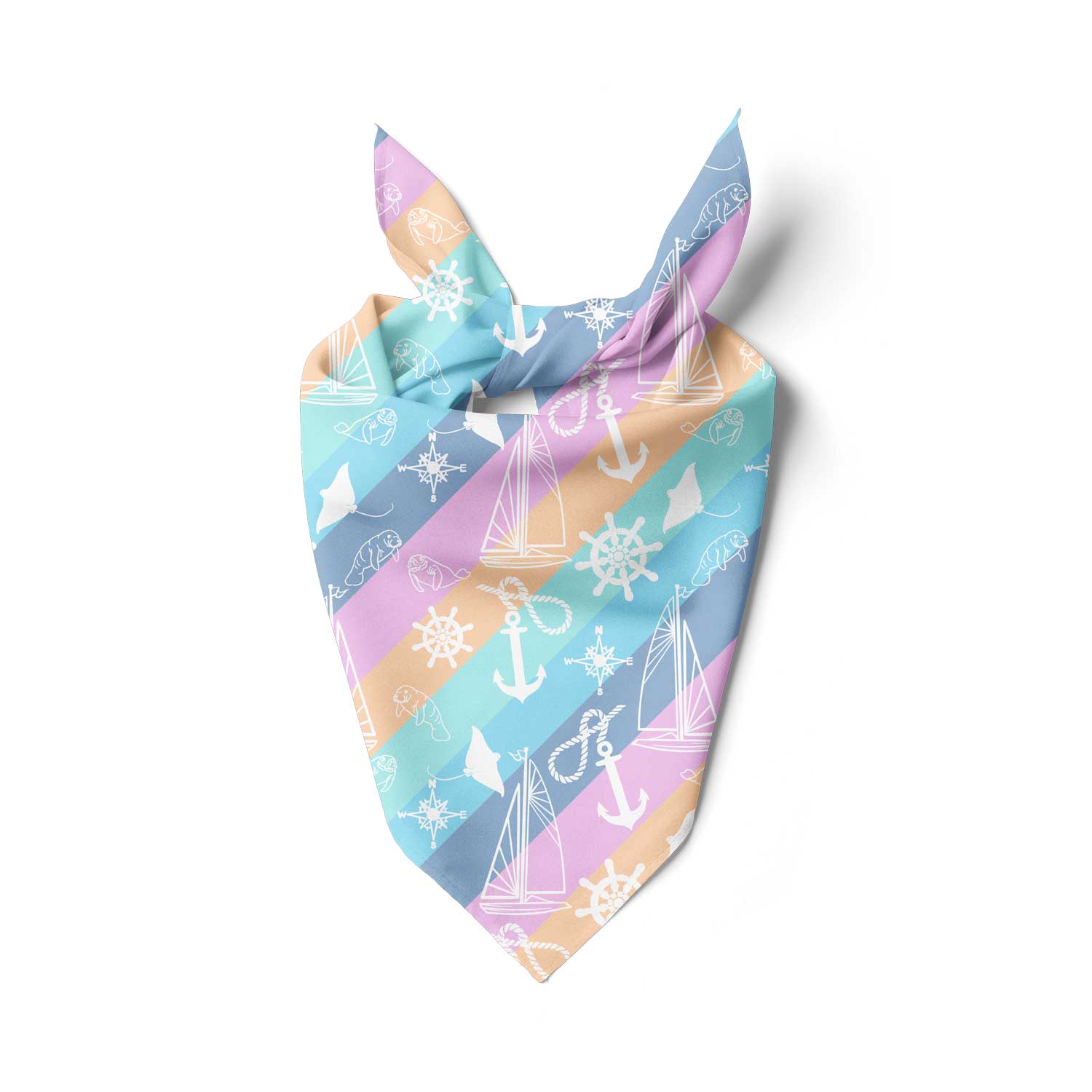 Sailing Silhouettes Bandana – Ferry Fancy