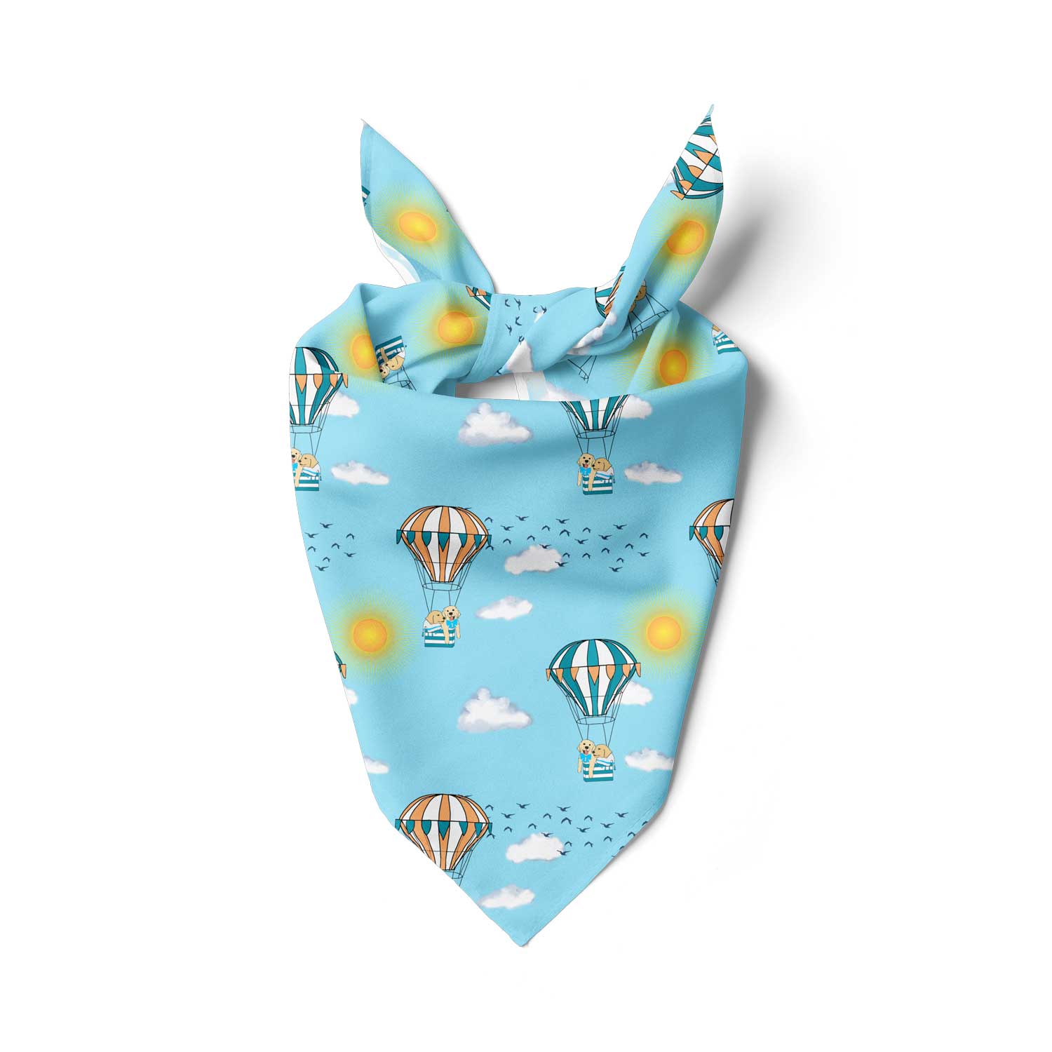 Floating on Up Balloon Bandana – Ferry Fancy