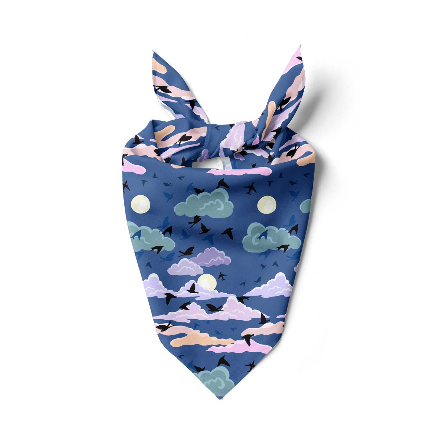 Night Bright Birds Bandana – Ferry Fancy