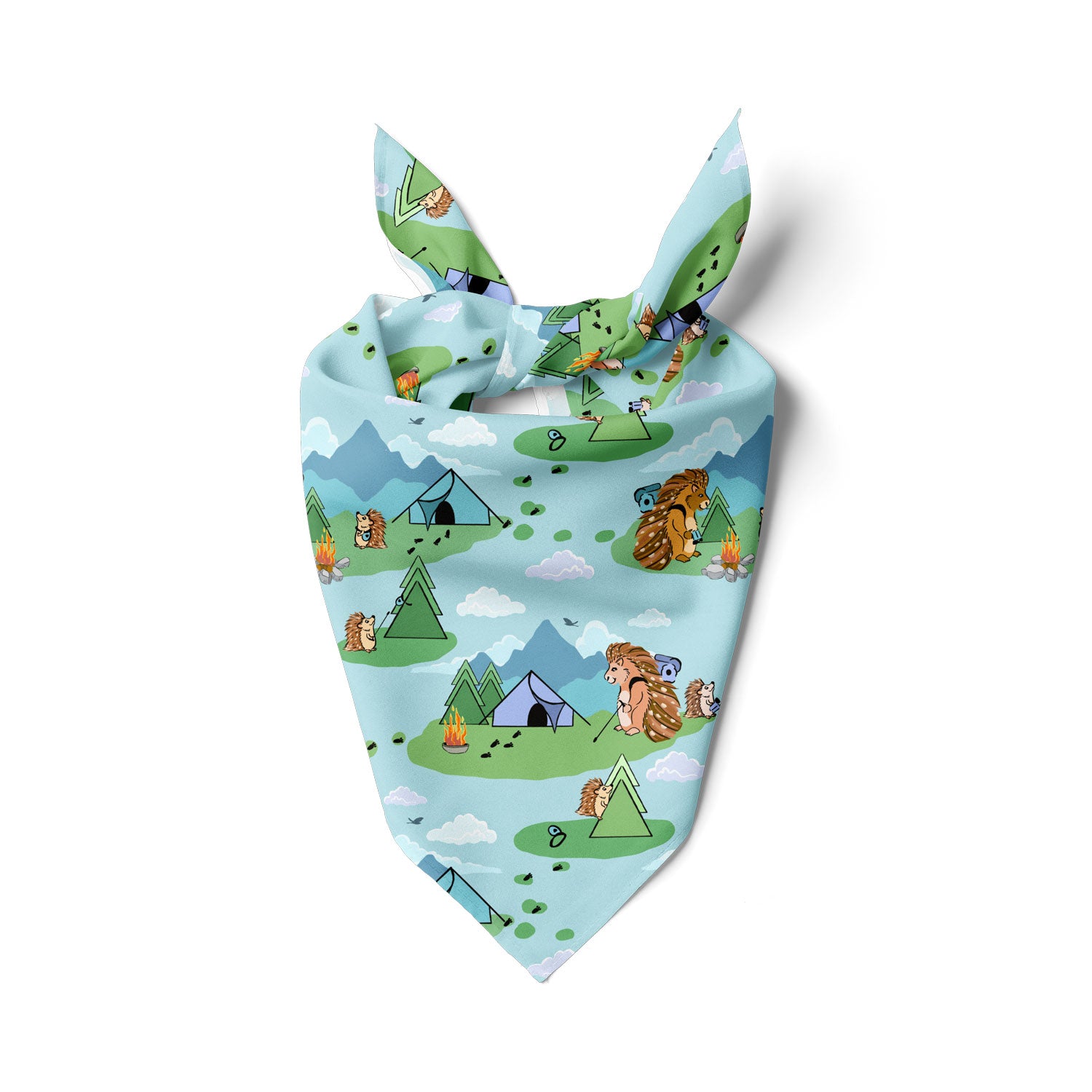 Spike Likes to Hike Bandana – Ferry Fancy